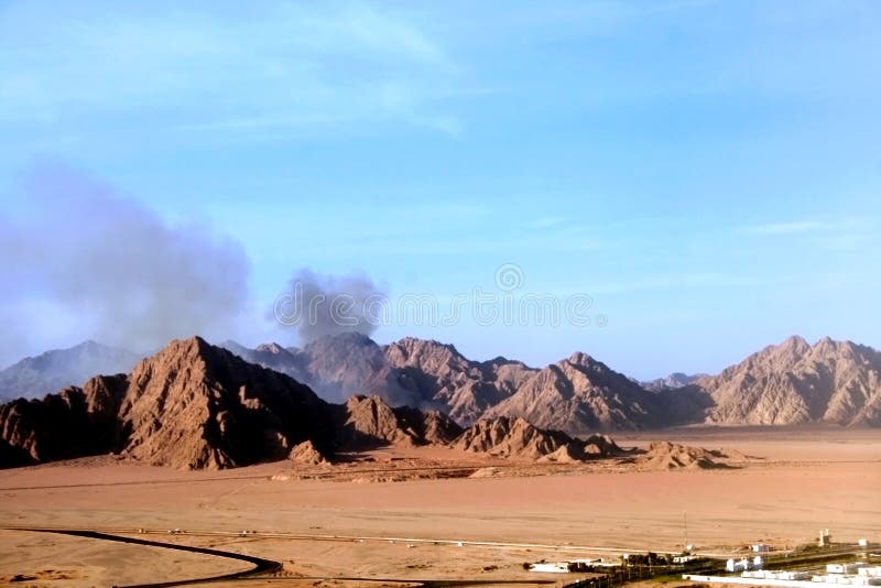 Above the desert stock photo. Image of lines, city, land - 8240350