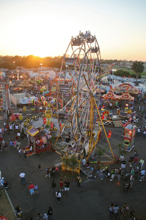 Above the Fair editorial stock image. Image of amusementpark - 65648534
