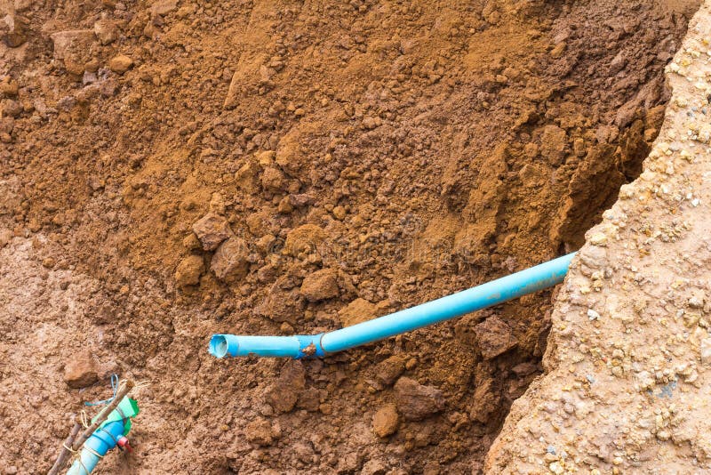 Above ground collapse stock image. Image of crack, global - 60030209