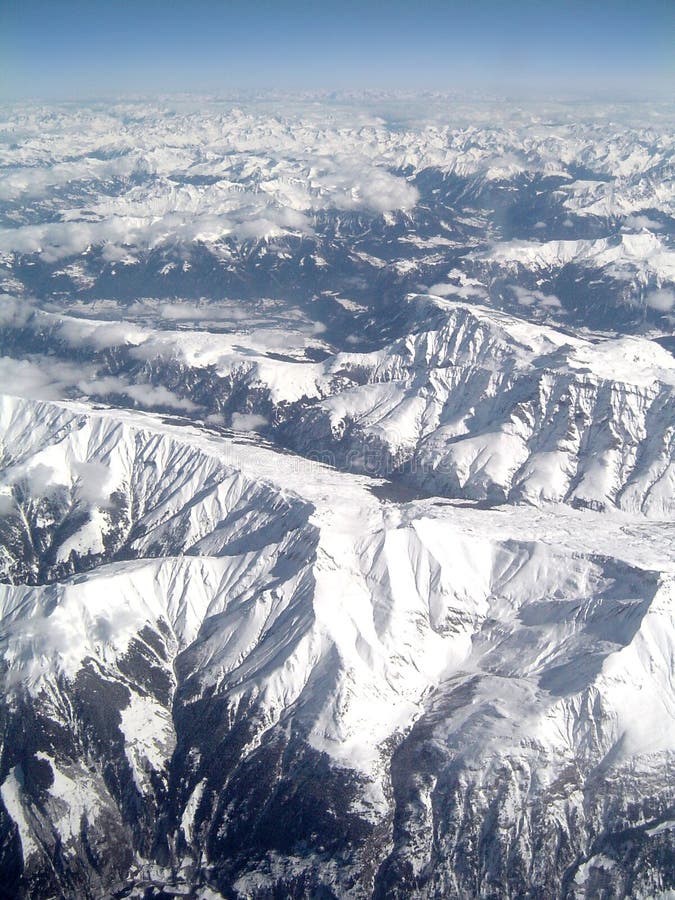 Above the mountains. stock photo. Image of land, impact - 1852648
