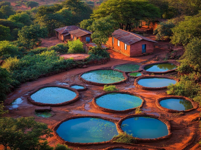 From Above, One Can See a Cleared Patch of the Amazon Rainforest in ...