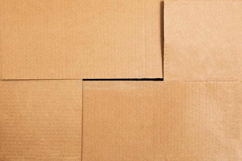 Rectangular Cardboard Box with a Sticky Tape Isolated on White ...