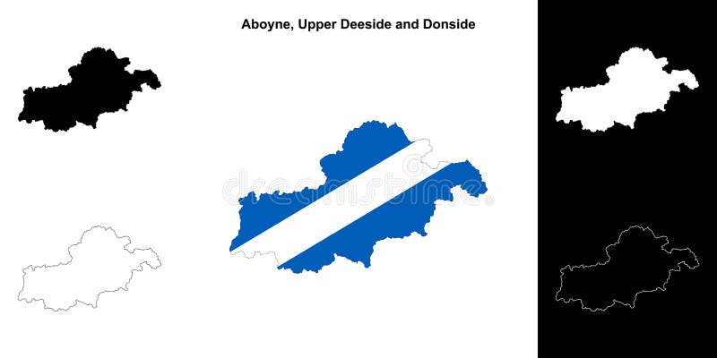 Donside Outline Stock Illustrations – 1 Donside Outline Stock ...