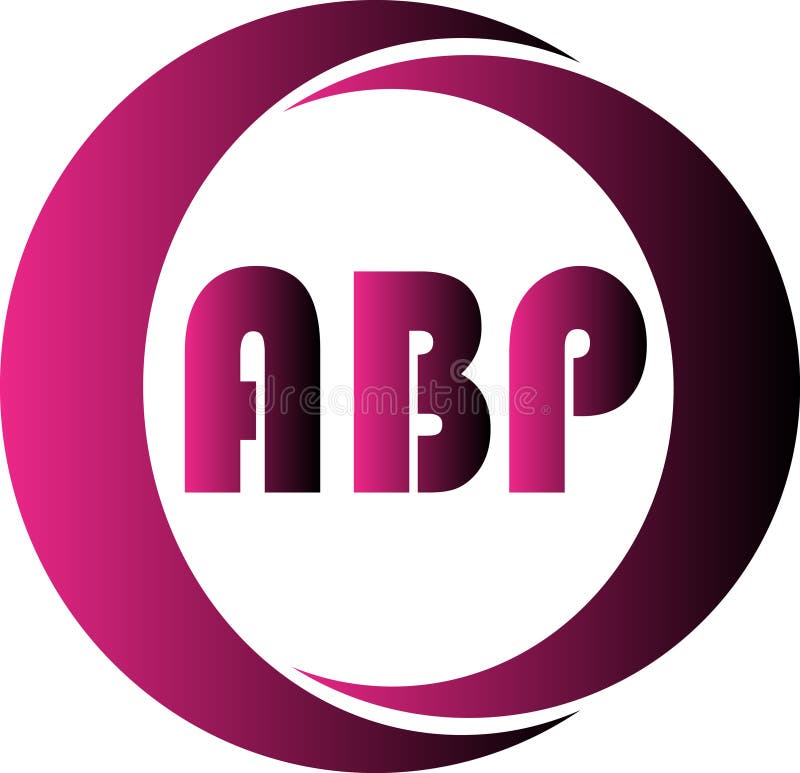 ABP Circle Concept Logo Design Template Stock Vector - Illustration of ...