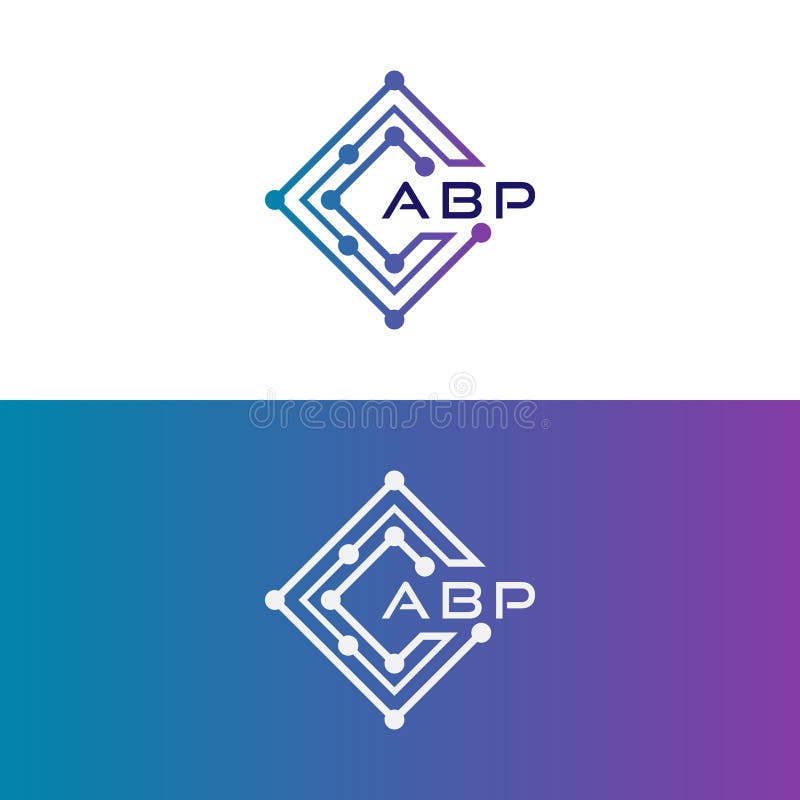 Abp Tech Initial Logo Design Icon for Technology, Digital, Tech ...
