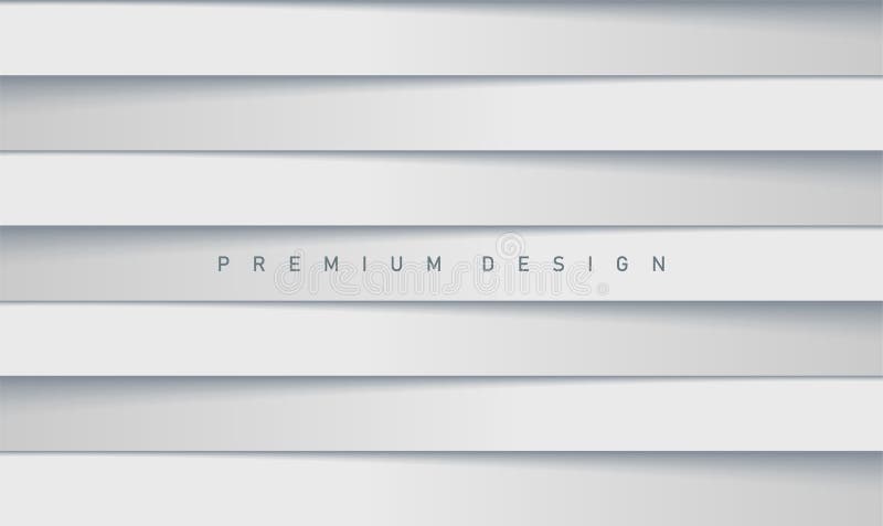 Modern Premium Cover Background with Gradient White Gray Stripes for ...