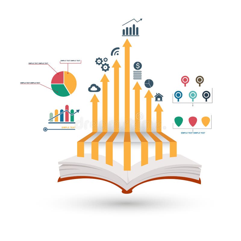 Plantilla Del Diseño De Infographics De La Opción Del Paso De Los ...