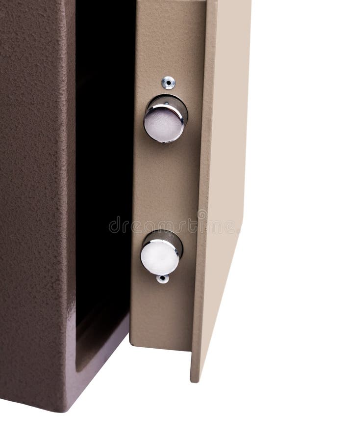 Abra o cofre forte imagem de stock. Imagem de metal, sistema - 29001053
