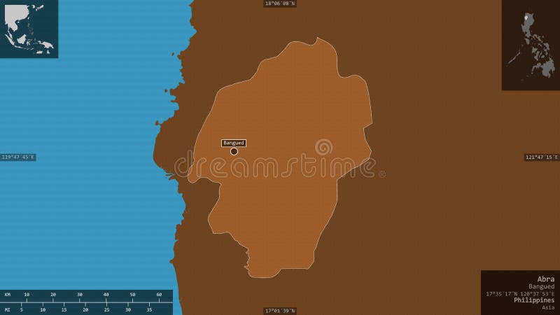 Abra Province of Philippines Flag Textile Cloth Fabric Waving on the ...