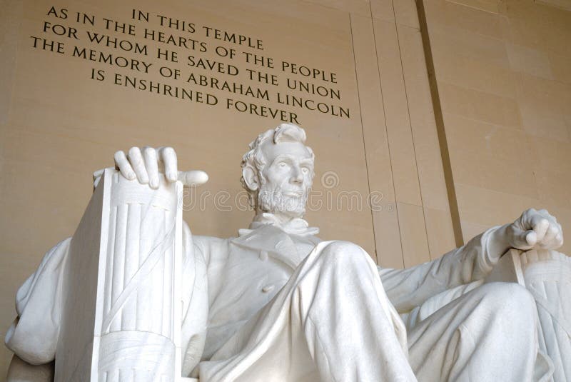 Abraham Lincoln Memorial editorial photography. Image of memorial ...