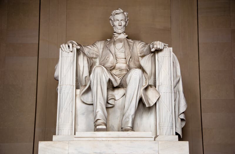Abraham Lincoln Memorial editorial stock photo. Image of american ...