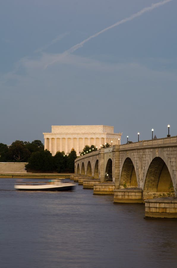 Arlington Memorial Bridge, Washington DC USA Stock Image - Image of ...