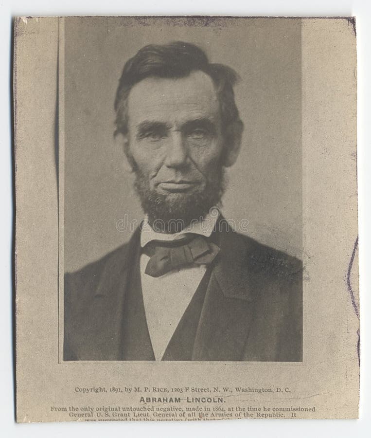 Abraham Lincoln Portrait Picture. Image: 221480376