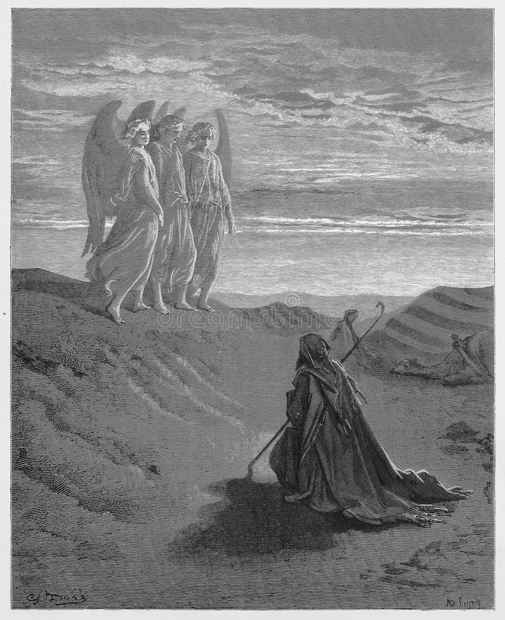 3 Angels Clipart Black