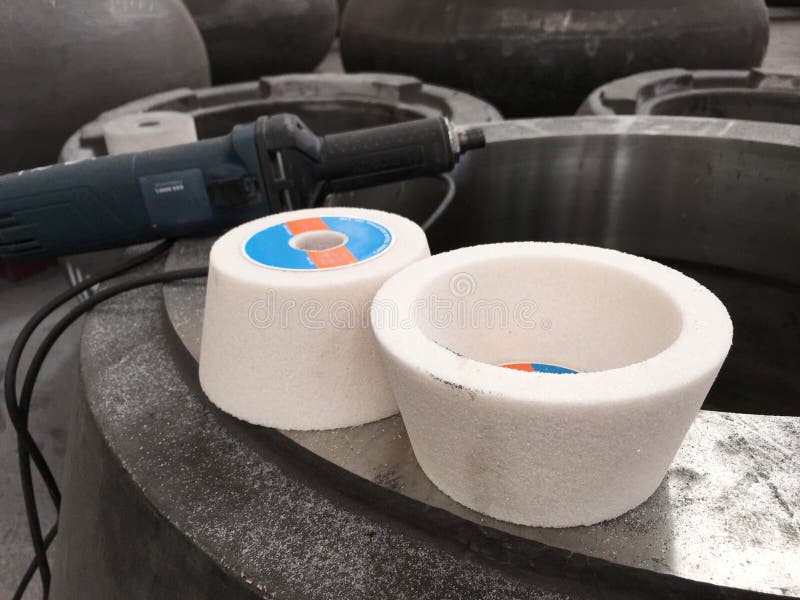 Abrasive grinding tools stock image. Image of surface - 72330503