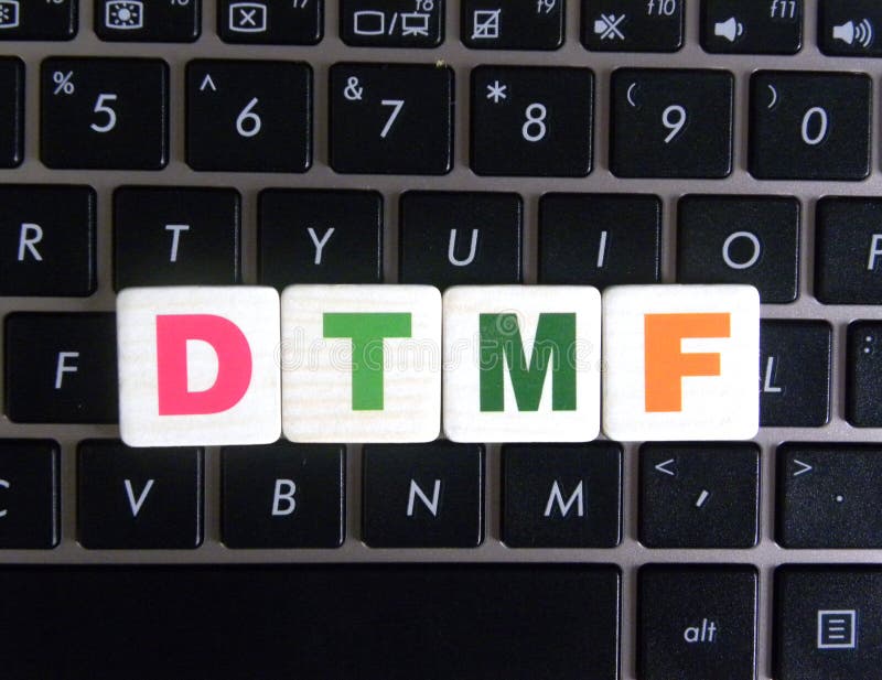 Abreviatura DTMF No Fundo Do Teclado Imagem de Stock - Imagem de ...