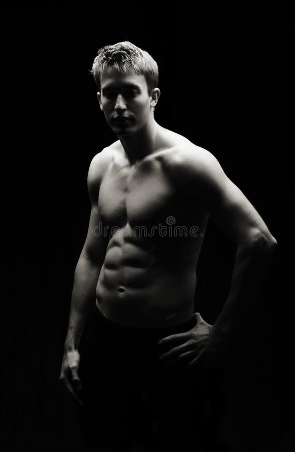 In the Shadows stock image. Image of pose, black, power - 142281