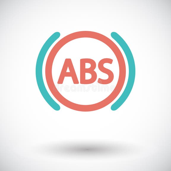 ABS Flat Single Color Icon. Vector Illustration. Stock Vector ...
