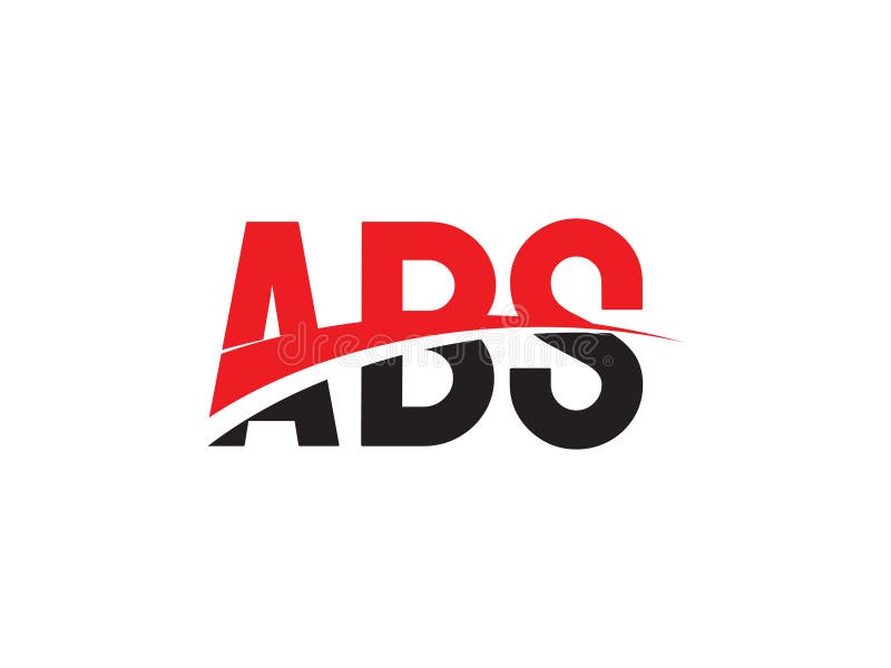 ABS Letter Initial Logo Design Vector Illustration Stock Vector ...