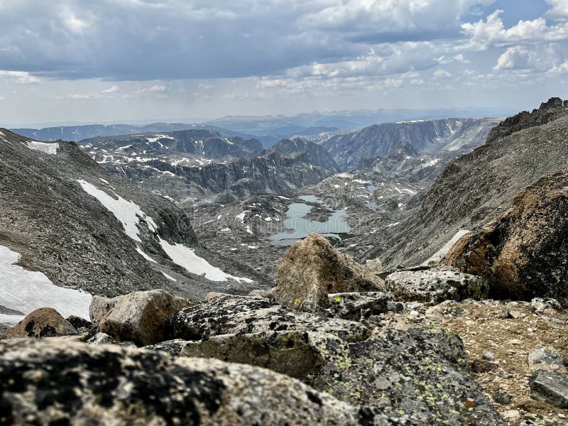 Absaroka Range stock photo. Image of snow, summit, valley - 254783966