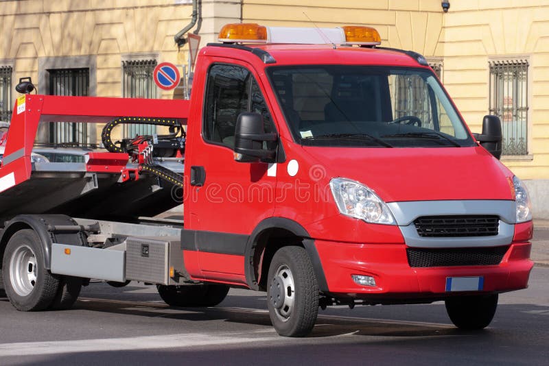 Abschleppwagen stockbild. Bild von hilfsmittel, grau - 31336565