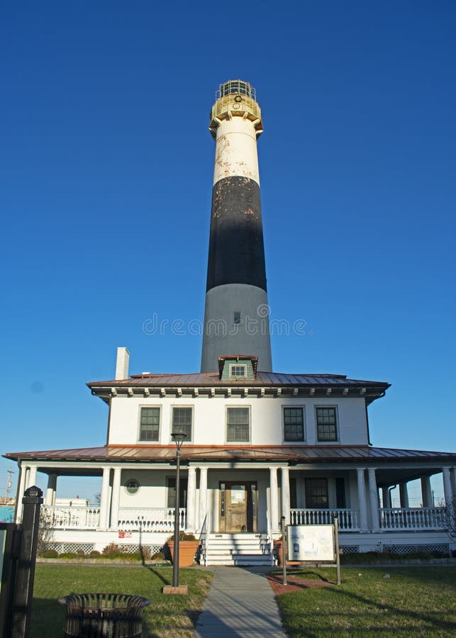 Absecon Lighthouse in Atlantic City -04 Stock Image - Image of nautical ...