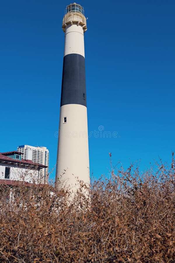 Absecon Lighthouse stock image. Image of white, outdoors - 130531229