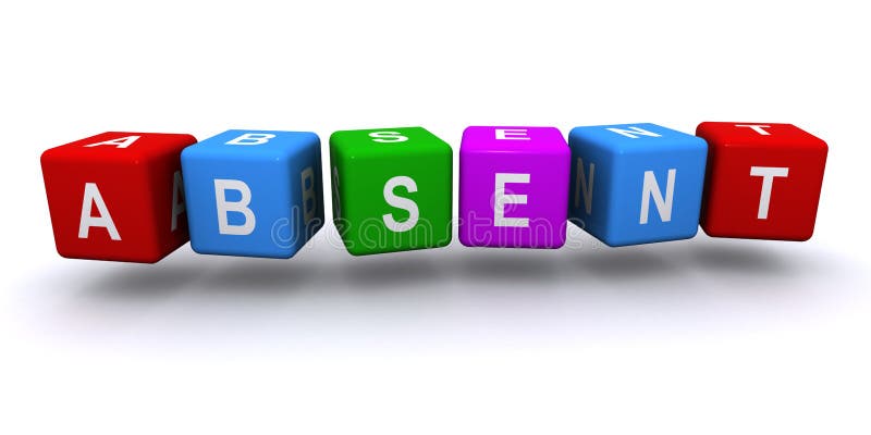 Absent Sign Clip Art