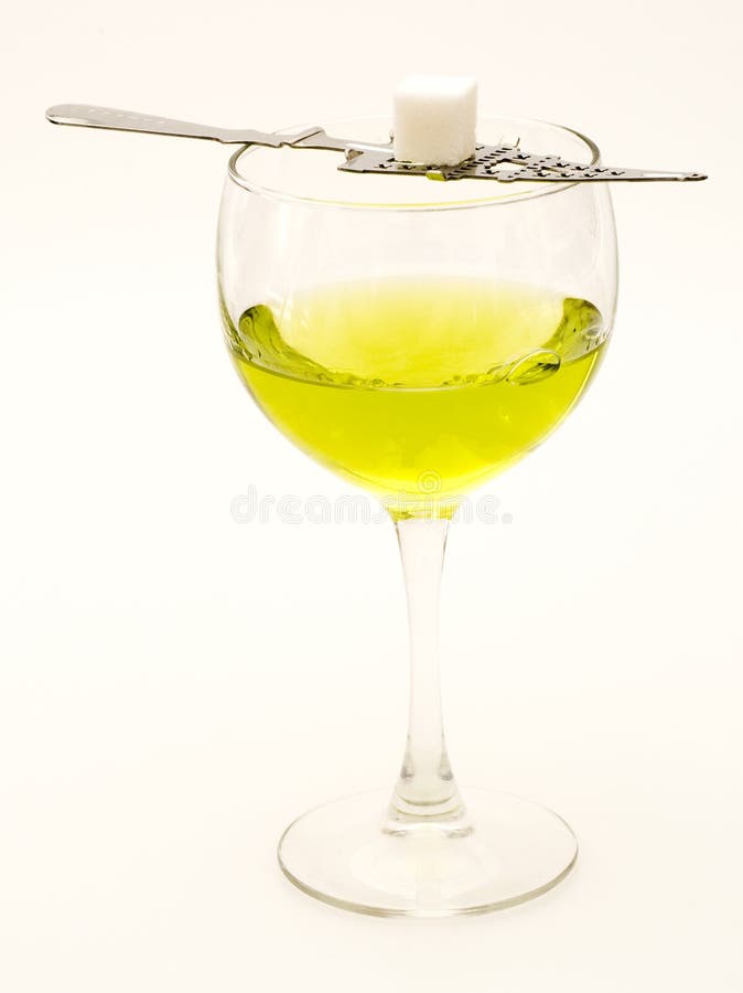 Absinthe stock image. Image of glass, absinthe, unmixed - 13841873