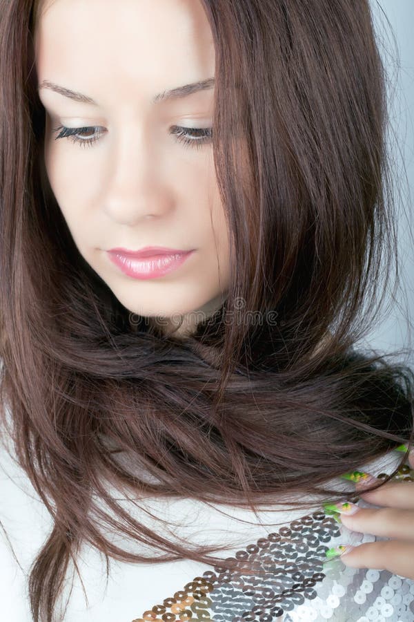 Absolutely perfect girl stock image. Image of cosmetic - 19951313