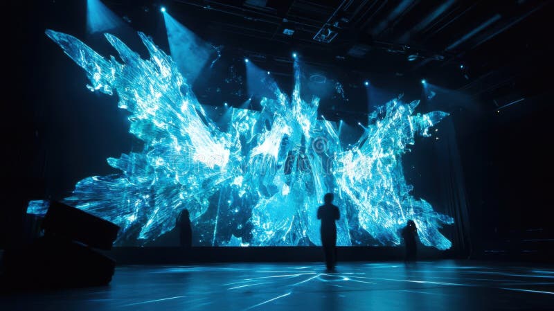 Experience the Immersive Blue Starry Light that Captivates with Its ...