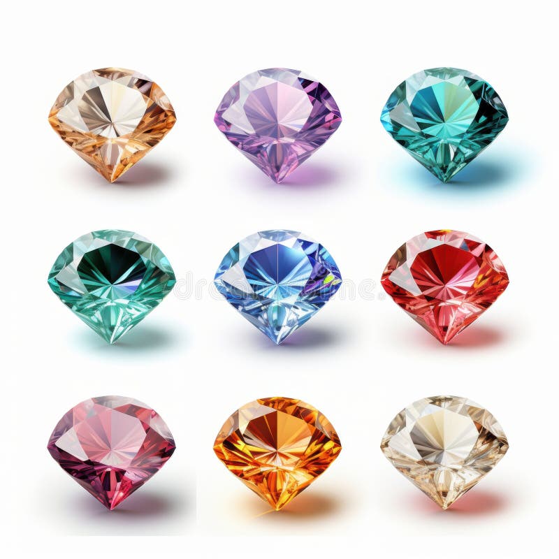 A Stunning and Vibrant Collection of Beautiful Colorful Gems and ...