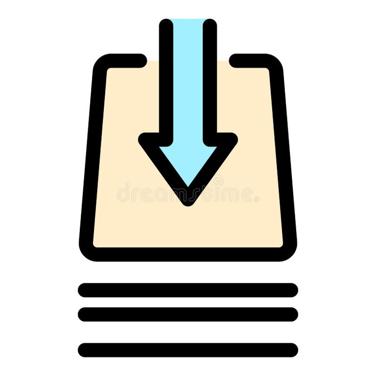 Absorbent Material Icon Color Outline Vector Stock Vector ...