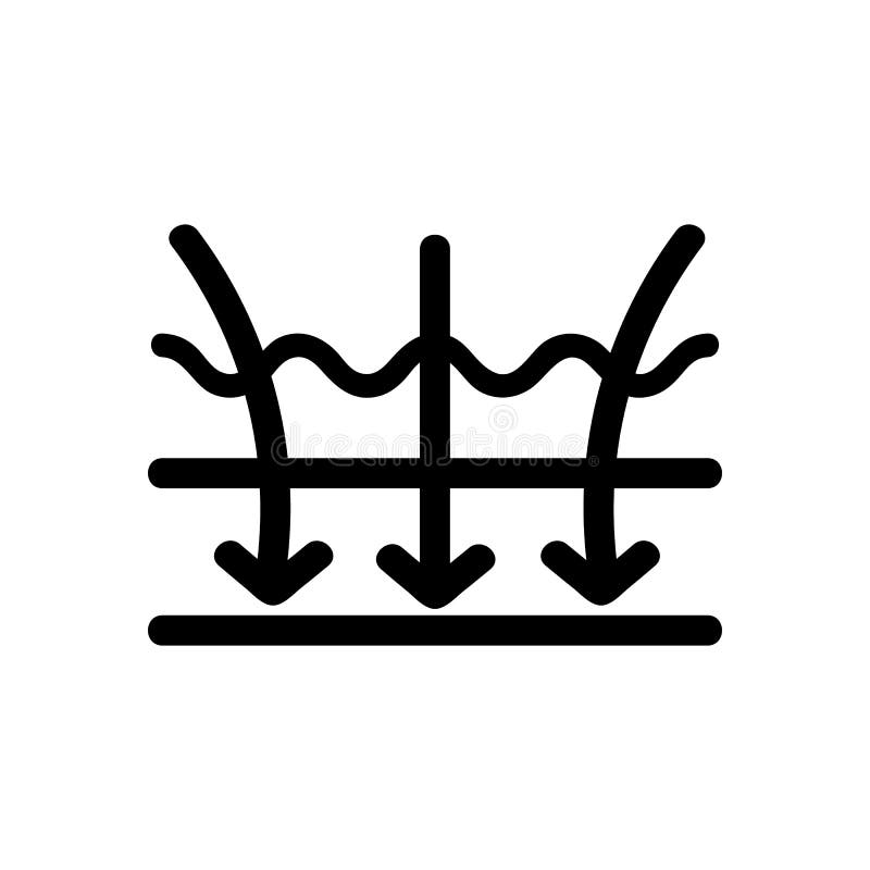 Absorbing the Vector Icon. Isolated Contour Symbol Illustration Stock ...