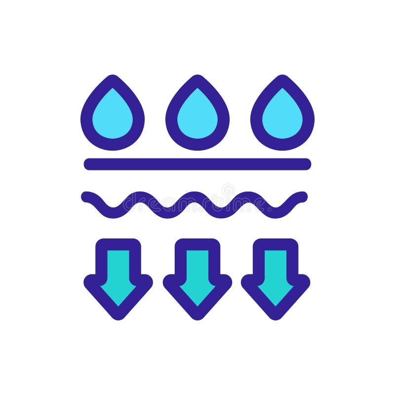 Absorbing the Vector Icon. Isolated Contour Symbol Illustration Stock ...