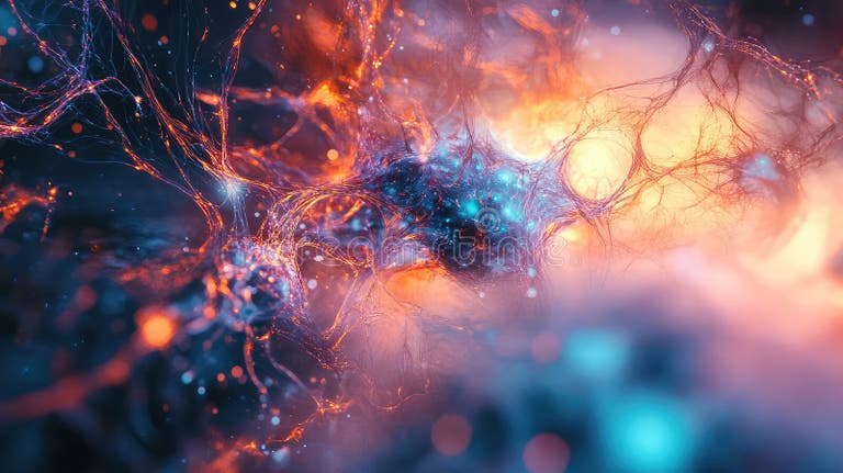 Absorption Absorbing Neural Network Stock Illustration - Illustration ...