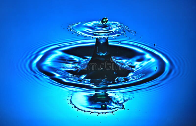 Absorption Drop stock image. Image of waves, abstract - 31214627