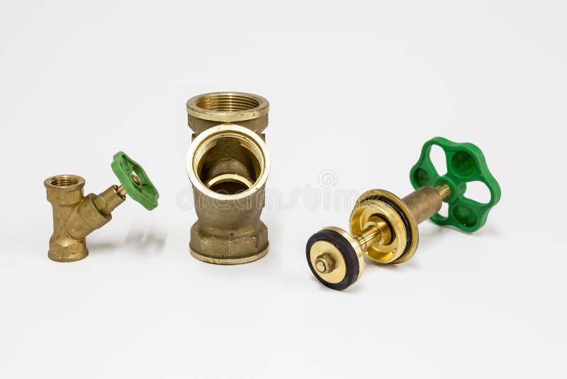 Absperrventile in Kupfer stockfoto. Bild von hahn, kupfer - 168182052