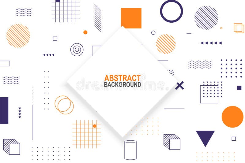 Abst stock vector. Illustration of geometric, banner - 277731638
