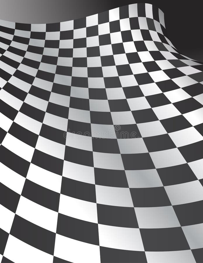 Abstact 3D Checker Background Stock Vector - Illustration of rows ...