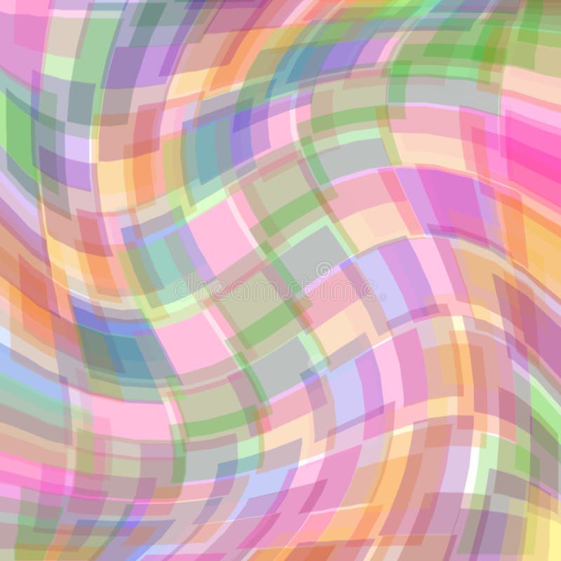 Abstact Art Design Set. Hand Painted Minimalistic Composition Stock ...