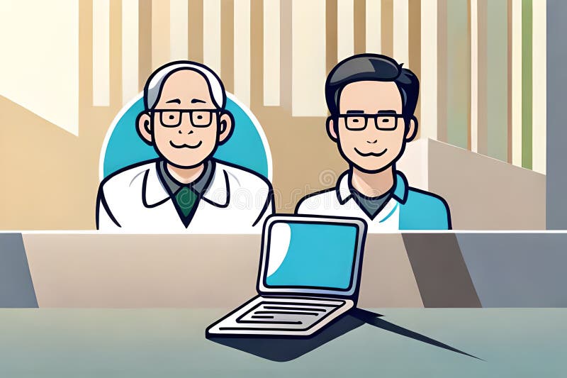 Abstact Vector Illustration, on Technology Based Lifestyle Stock ...