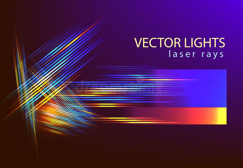 Tech Stripe Light Lines Abstarct Vector Background Stock Vector ...