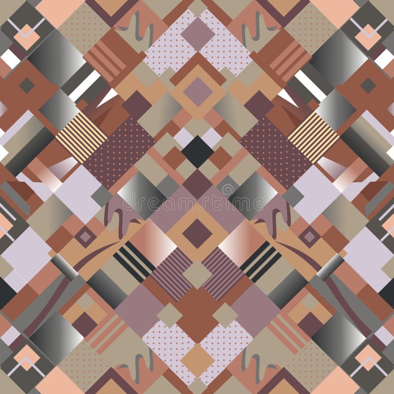 Abstrac seamless pattern. stock illustration. Illustration of paper ...