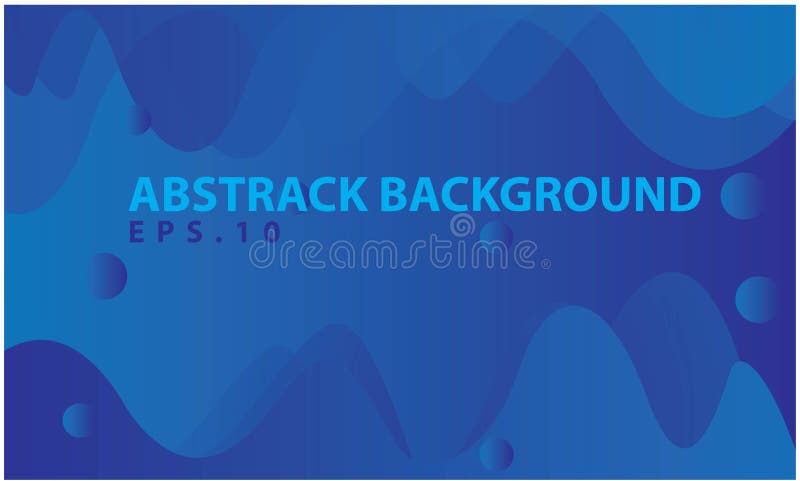 Abstrack Background with Blue for Template Design Simple Stock Vector ...