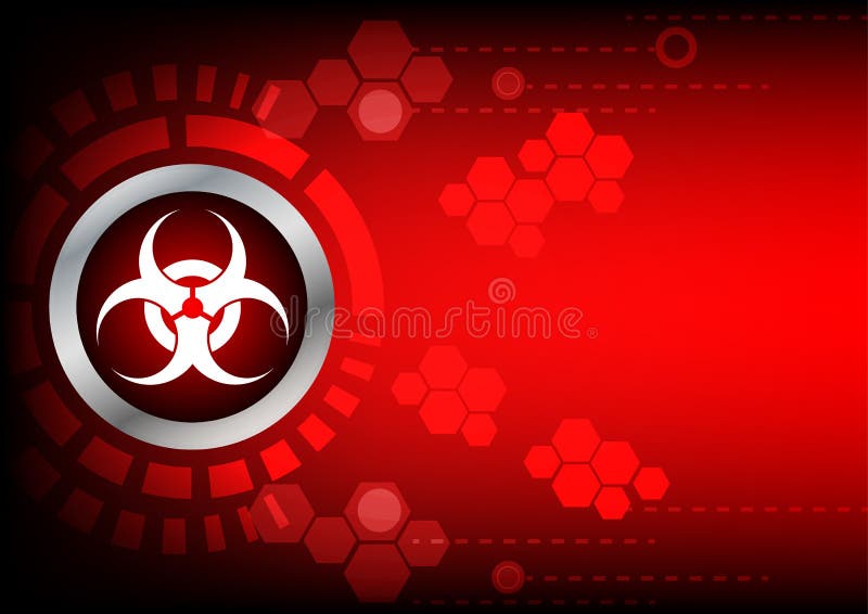 Biohazard Symbol Red Background Stock Illustrations – 3,081 Biohazard ...