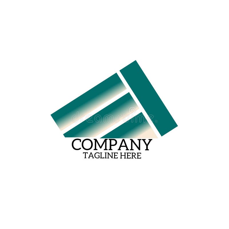 Abstrack Building Logo Design Template for Company Stock Vector ...