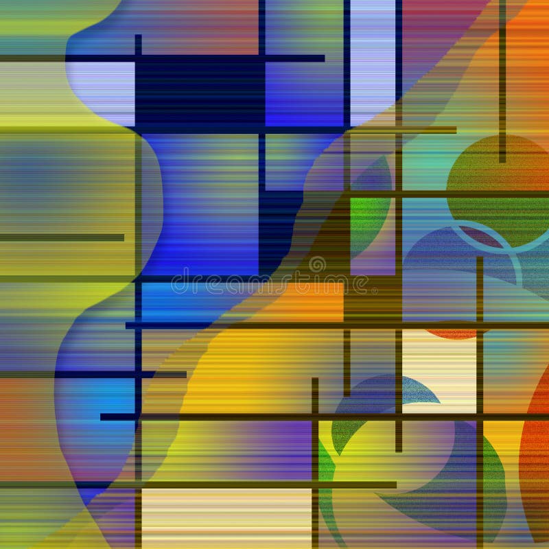 Abstract geometric pattern stock illustration. Illustration of pattern ...