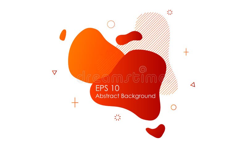 Red Composition Abstract Art Background Stock Vector - Illustration of ...