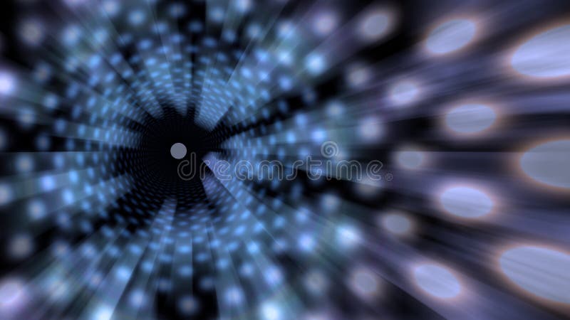 Bright Star Over Light Array Stock Illustration - Illustration of ...